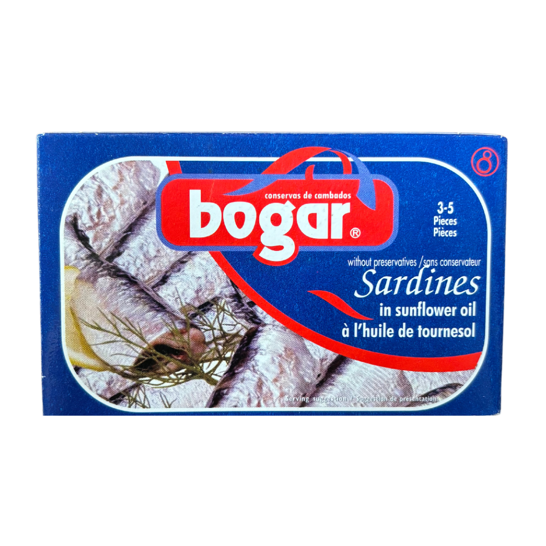 Discover Best Canned Seafood - Sardines in Sunflower Oil - Bogar ...