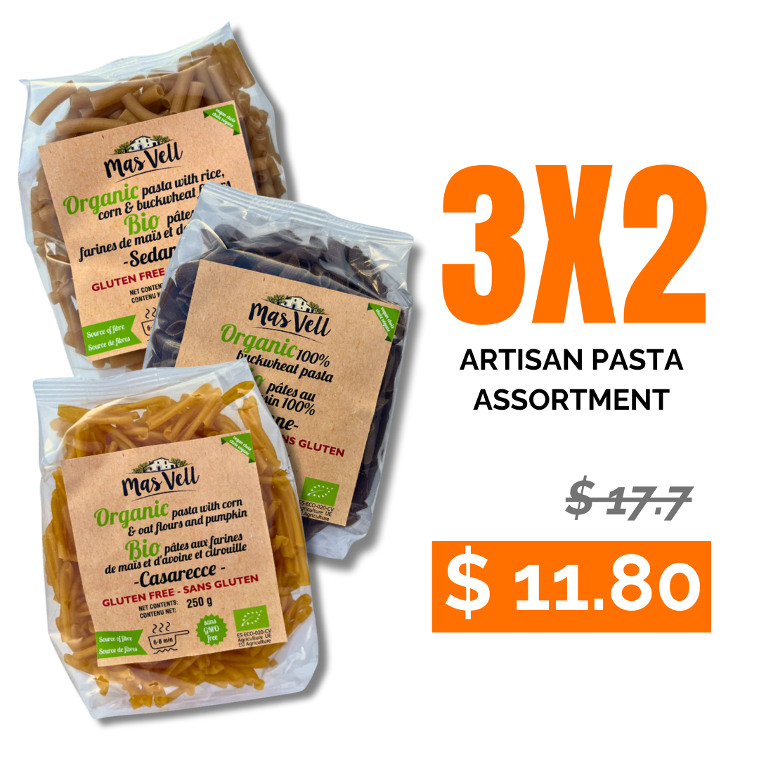 3x2 Pack - Artisan Pasta Assortment – Solfarmers