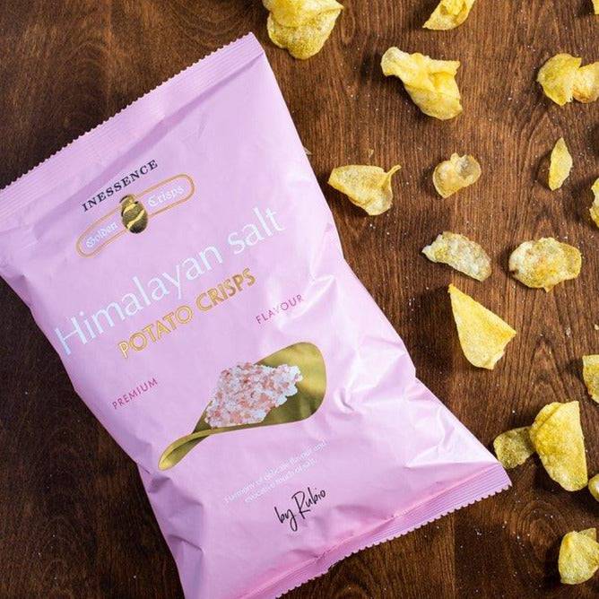 Inessence potato chips with olive oil and pink Himalayan salt – Solfarmers